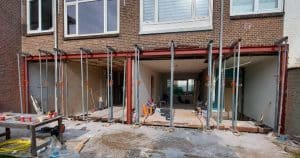 Latei plaatsen - De Kruif sloopwerken B.V.