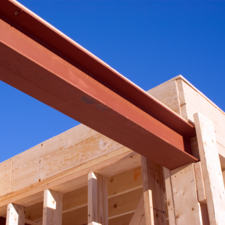 Stalen balk plaatsen | De Kruif Sloopwerken